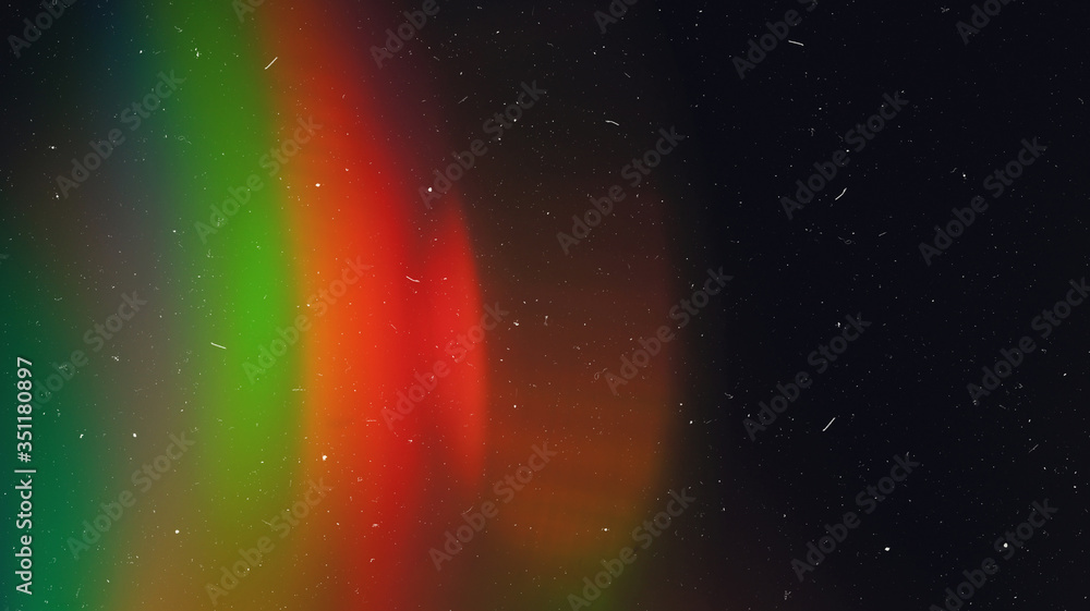 Rainbow Lens Optical Flare Film Dust Overlay Effect Vintage Abstract ...