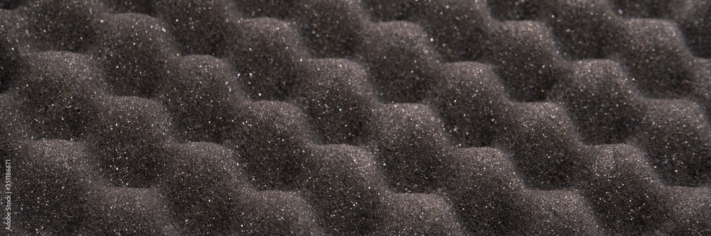 Foam sound protect wall texture. Audio recording background. Pyramid ...