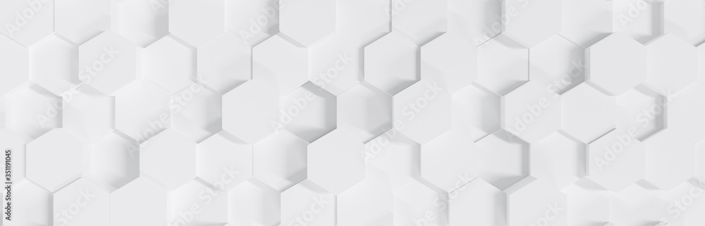 Abstract 3d octagon background wallpaper pattern. 3d white background ...