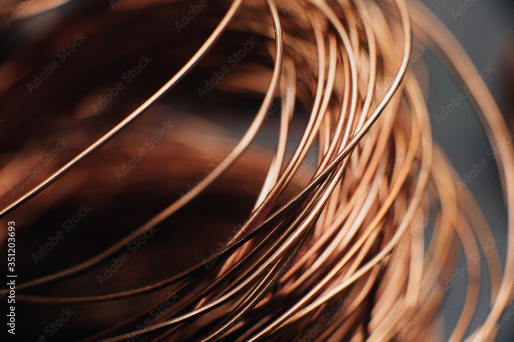 Copper scrap metal, wire, windings of motors and transformers ...