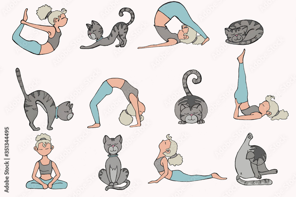 Cat Yoga Poses