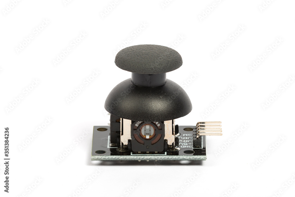 Vista frontal de modulo de Joystick controlador para proyectos DIY de ...