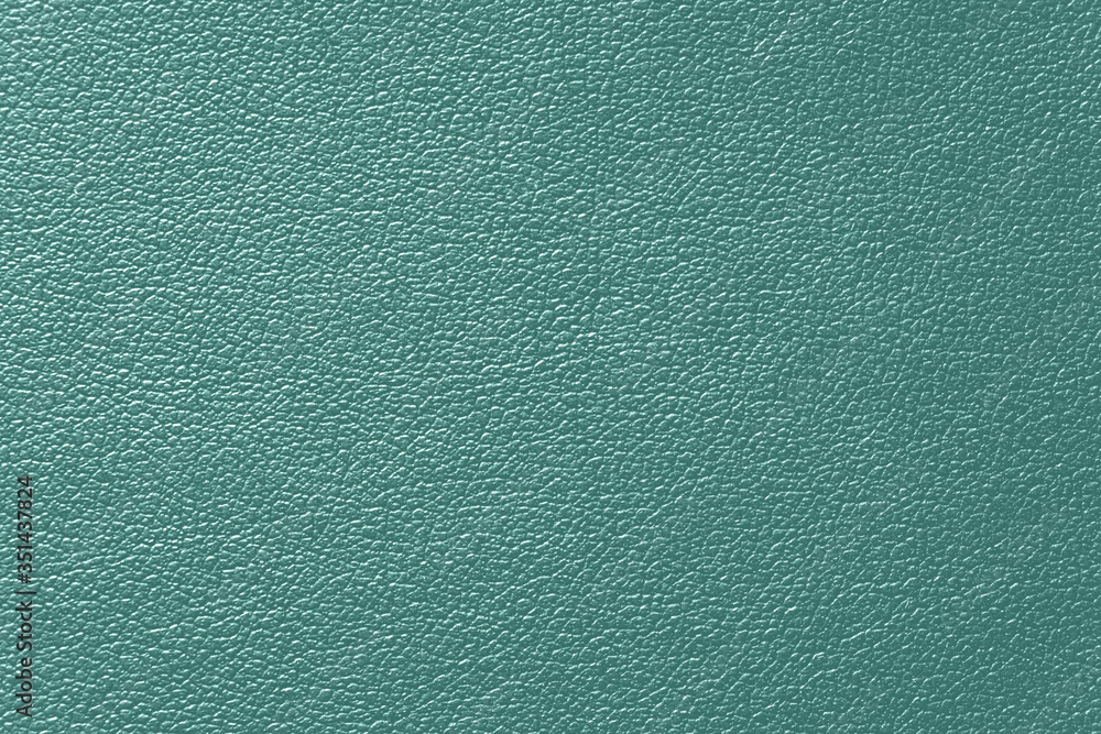 beautiful blue leather texture background, close up detail of flat ...