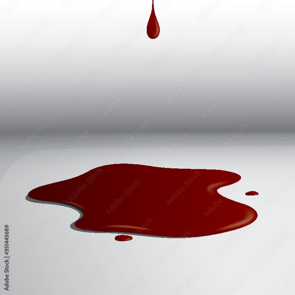 Blood splatter Stock Vector | Adobe Stock