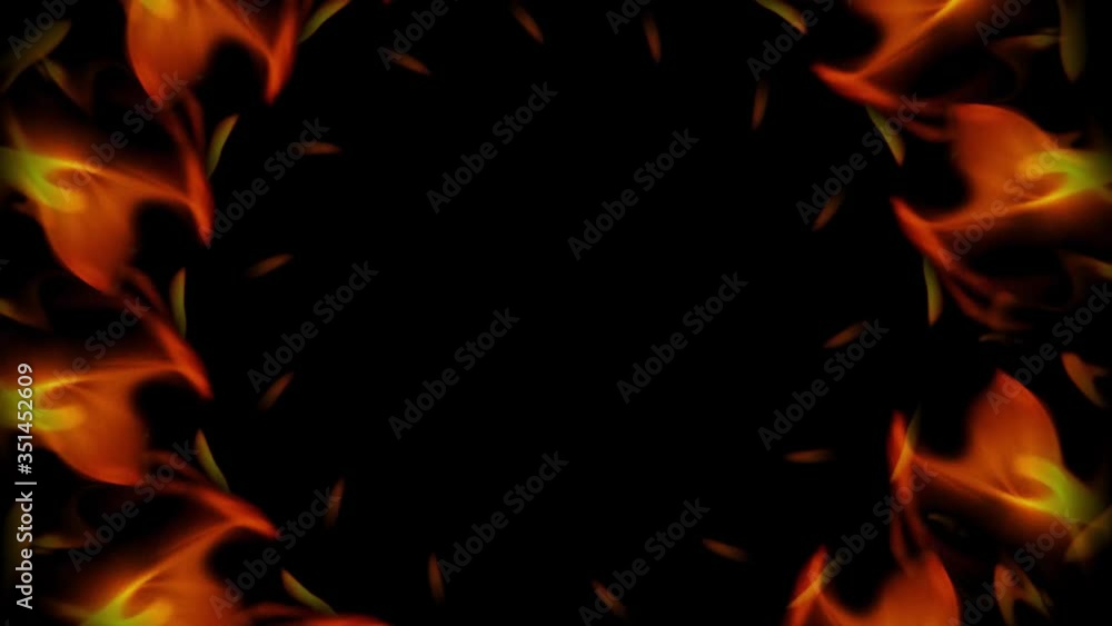 Video Stock Looped seamless fire footage for your event, concert, stage ...