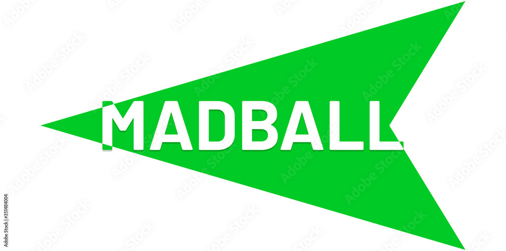 web Sport Label Madball Stock Illustration | Adobe Stock