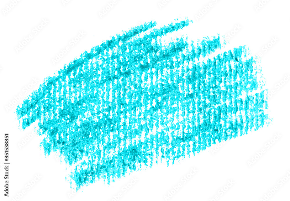 Simple element. Hand drawing on paper. Crayons. Chalk texture. Colorful ...