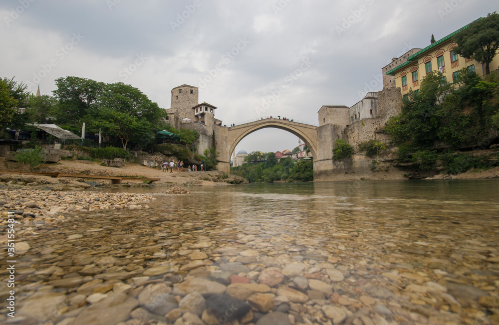 Stari Most, also known as Mostar Bridge, is a rebuilt 16th-century ...