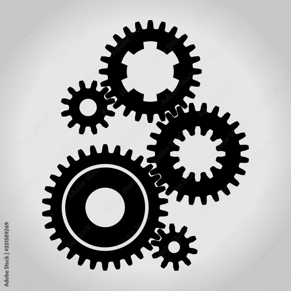 Small Mechanical Gears