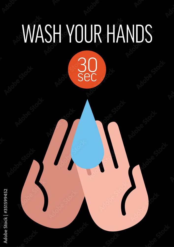 Infection prevention infographic template - wash your hands poster ...