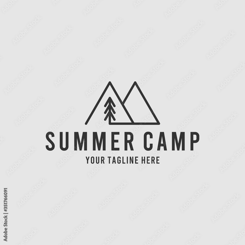 Youth Camp Logo Design