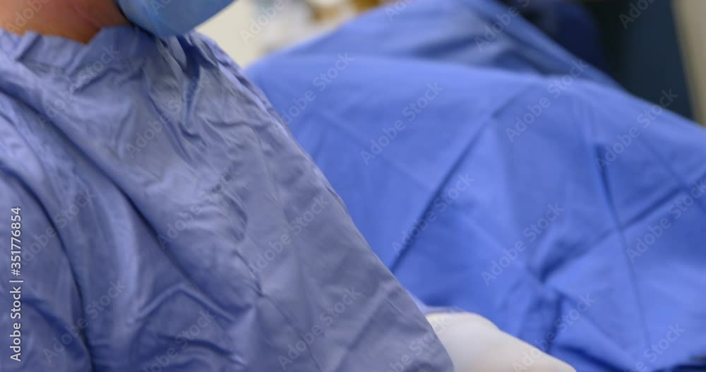 Surgeon operating a horse in operation theater Stock Video | Adobe Stock