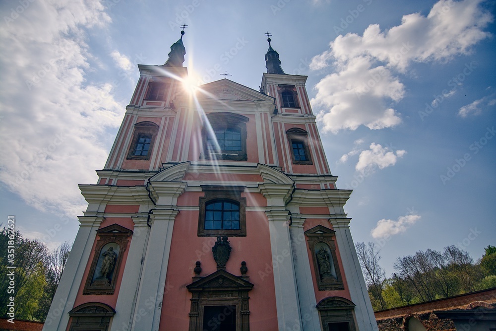 Baroque Church of Saint Anne and Saint James the Greater in Stara Voda ...