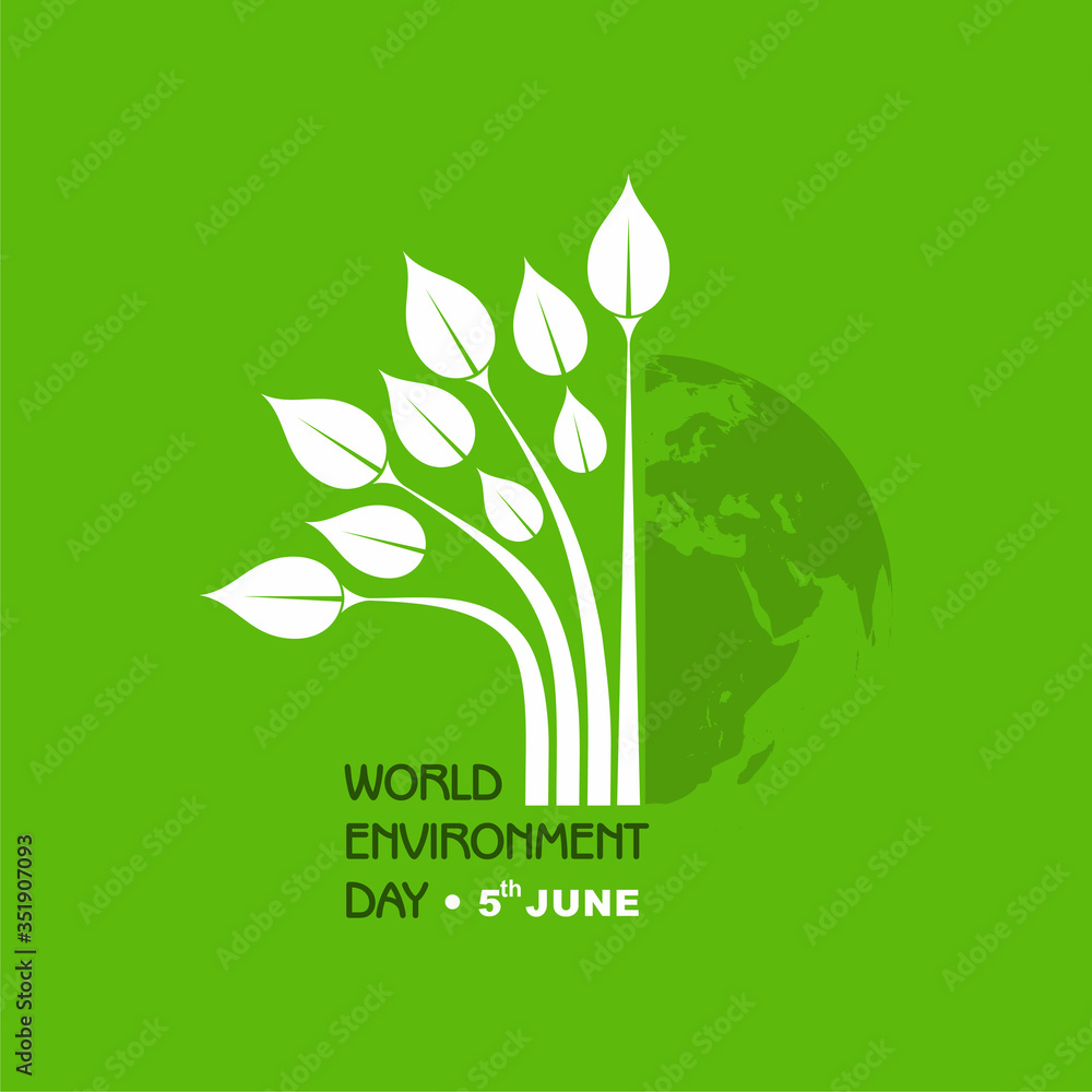 World Environment day concept logo design - 5th June World Environment ...
