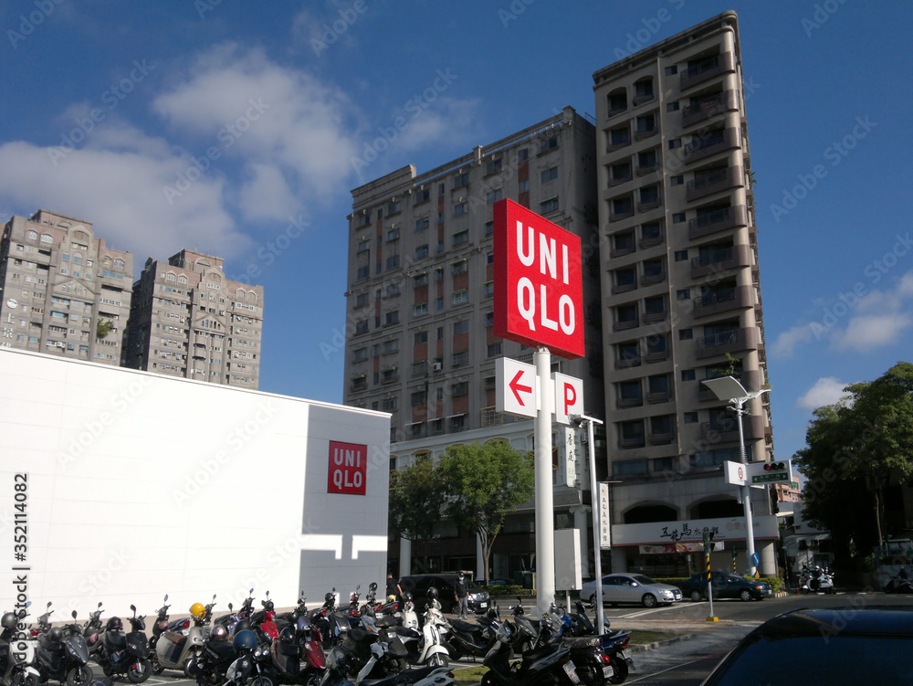 Uniqlo Clothing Store in Taiwan Stock Photo | Adobe Stock