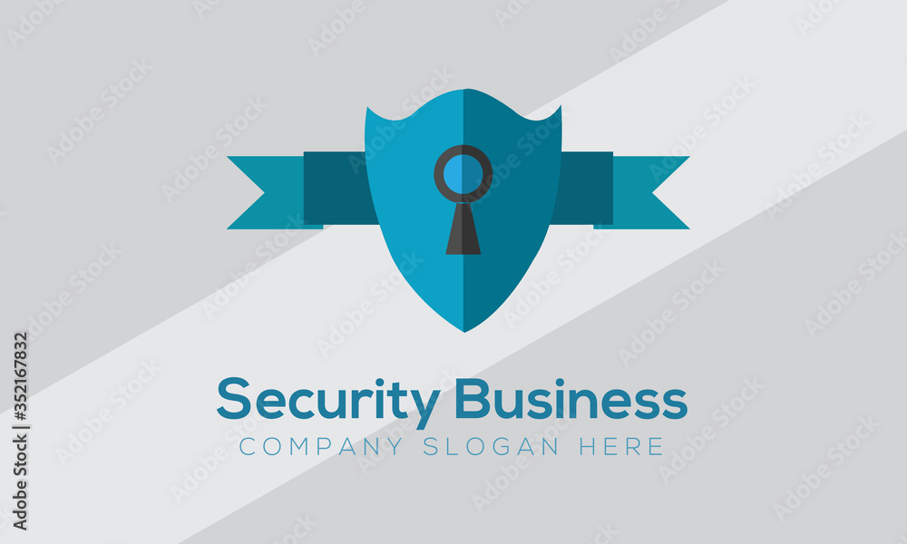 Business Security Logo Design and Vector Graphic Element. security ...