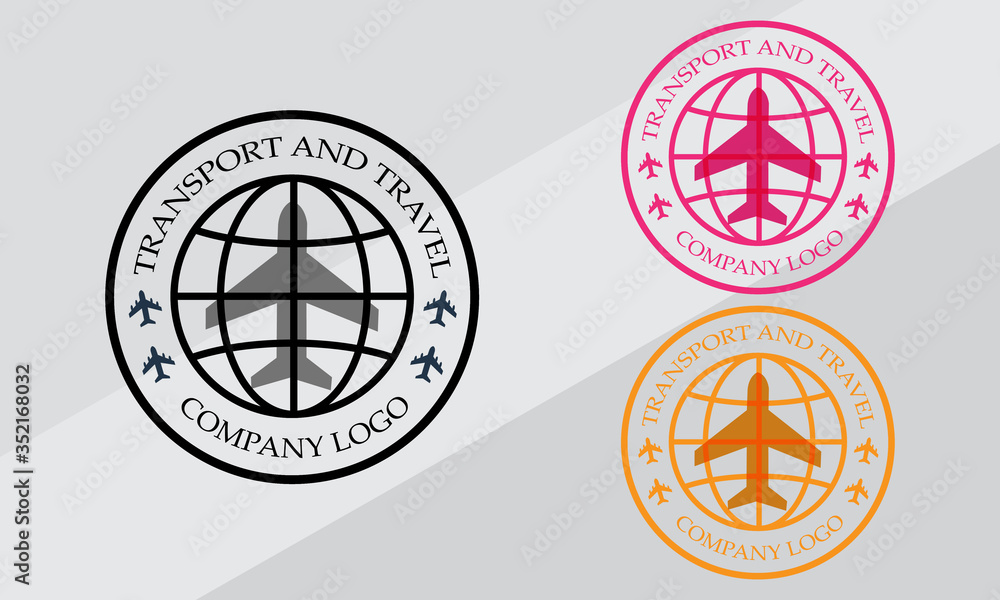 Transport and Travel logo for business company logo template. travel ...