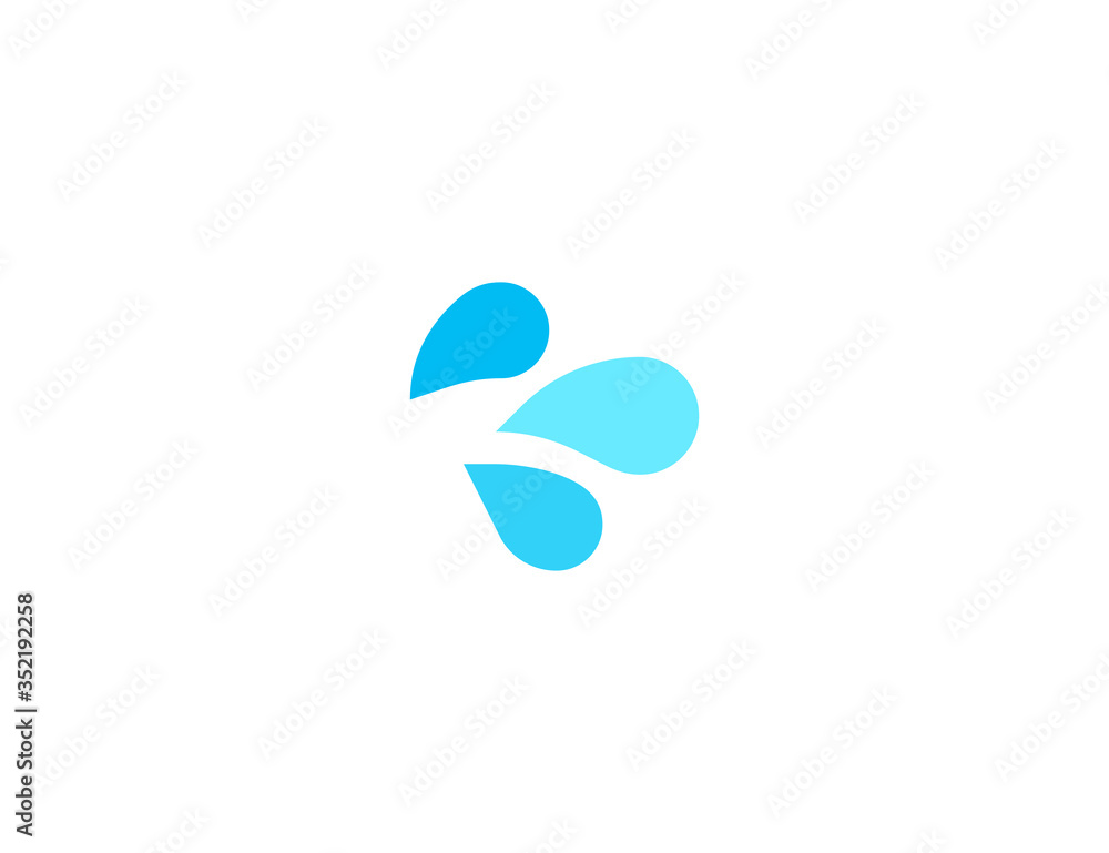 Water Drops Isolated Realistic Vector Icon. Drop Illustration Emoji ...