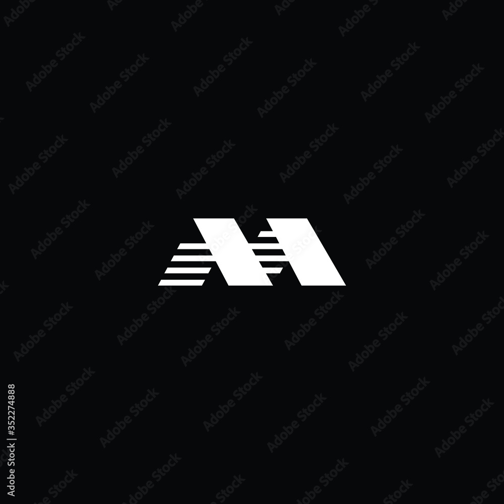 Professional Innovative Initial MN logo and NM logo. Letter M LOGO ...