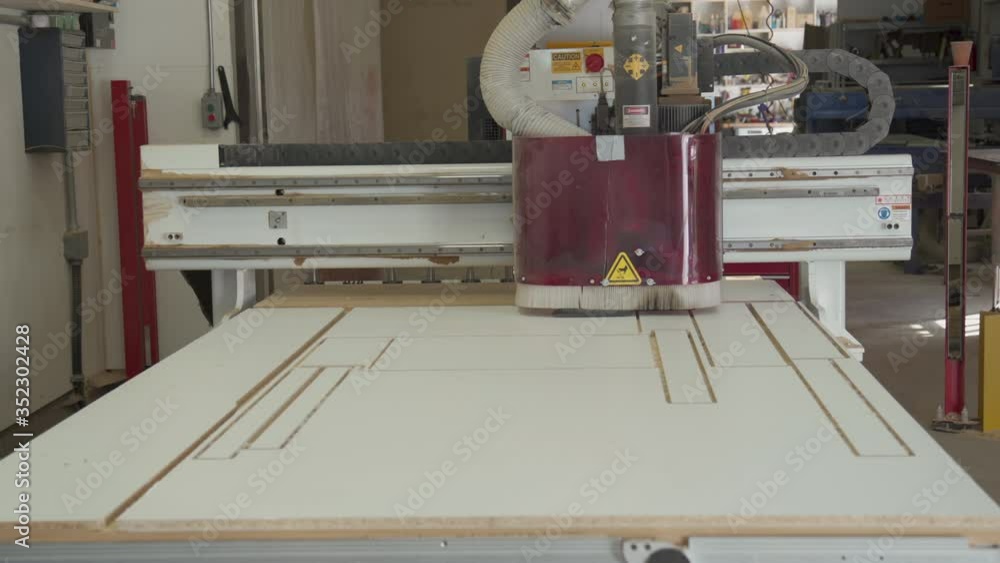 Machine using tool paths created by computer to follow and repeat exact ...