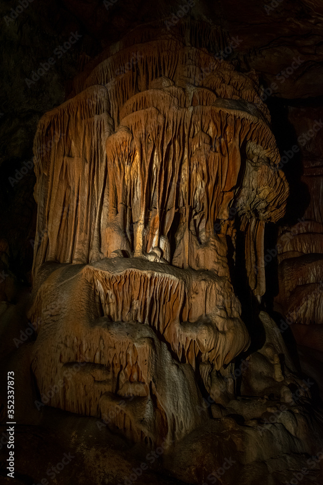 Domica jaskyna, Domica-cave, Slovak karst Mountains, Slovakia Stock ...