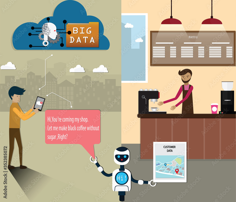 The coffee shop using ai and big data build customers database for ...