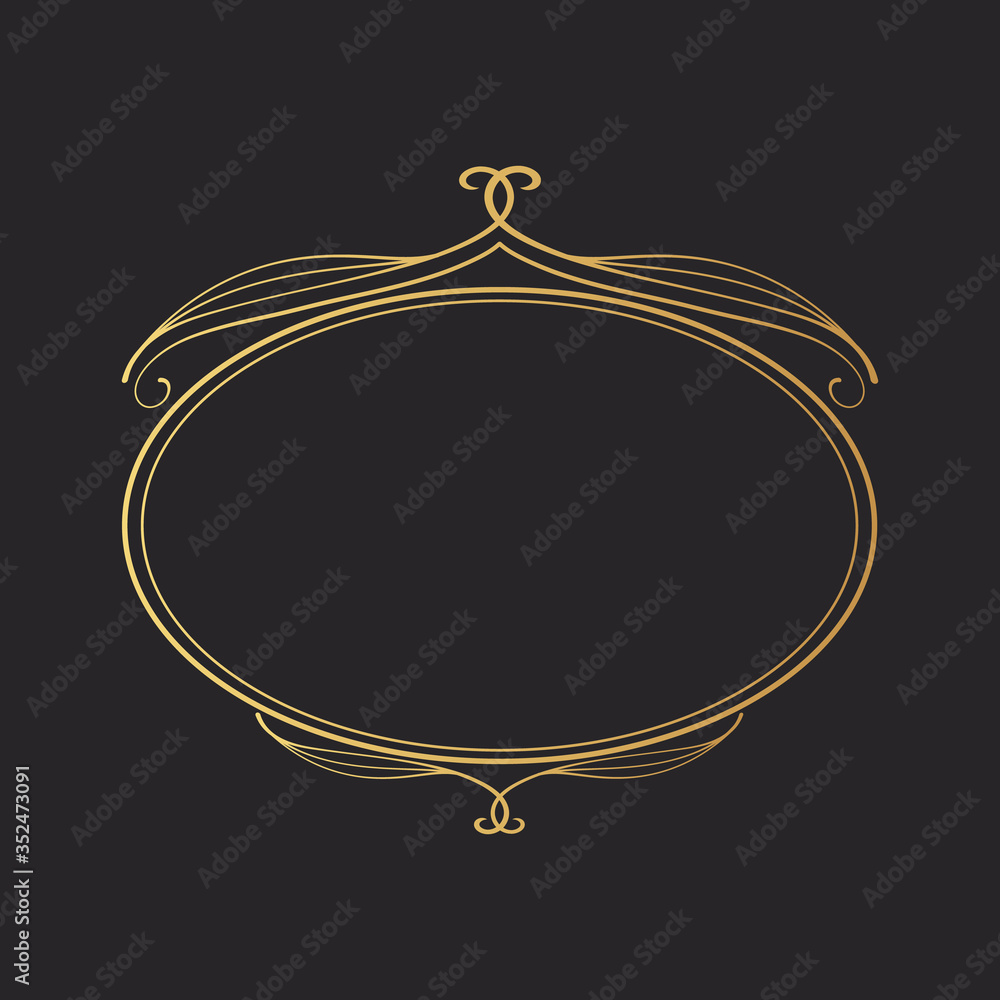 Royal Oval Frame
