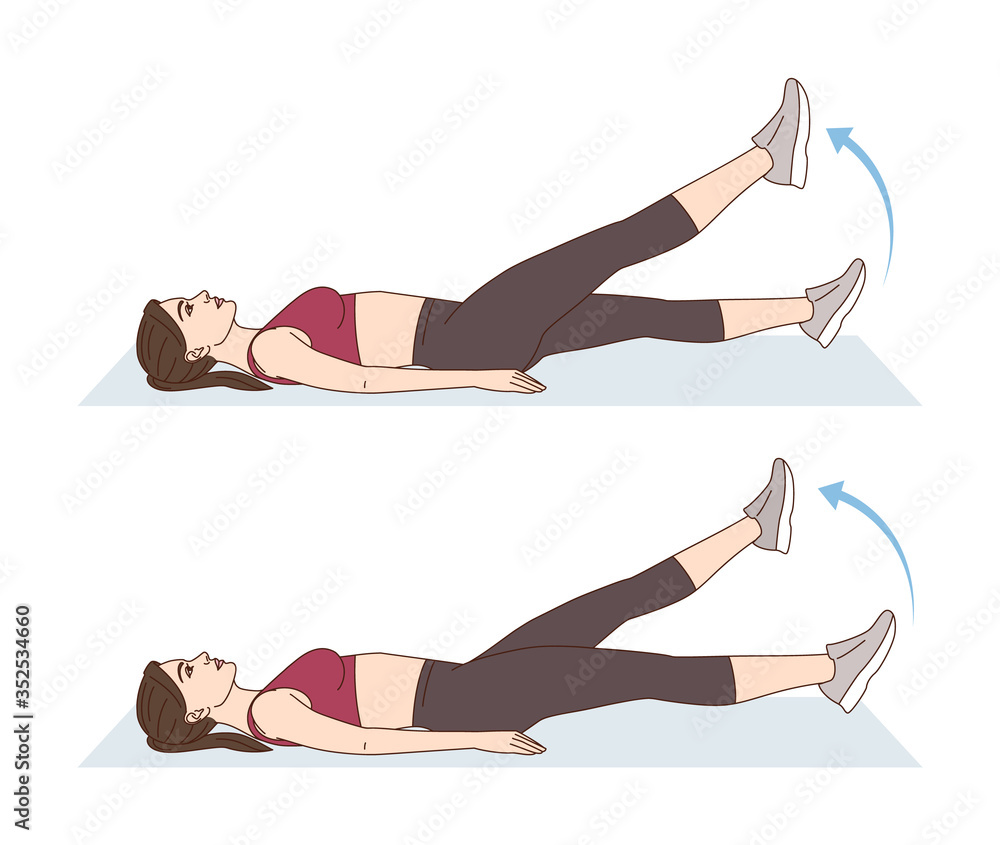 Flutter Kick Exercise