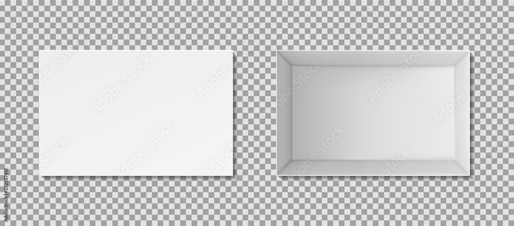3d White Box Png