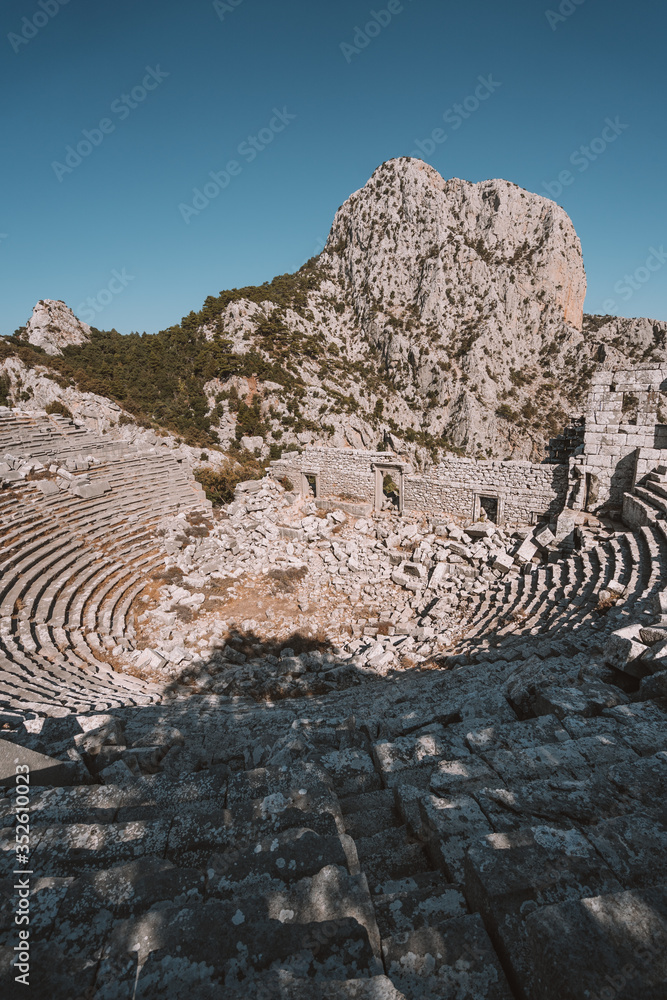 Termessos ancient city. Termessos is one of Antalya -Turkey's most ...