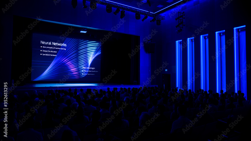 In Movie Theater Computer Science Startup Conference: Captivated ...