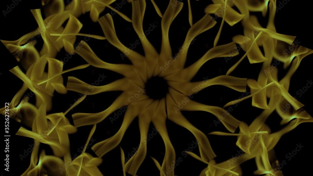 Looped seamless footage for your event, concert, stage design, title ...