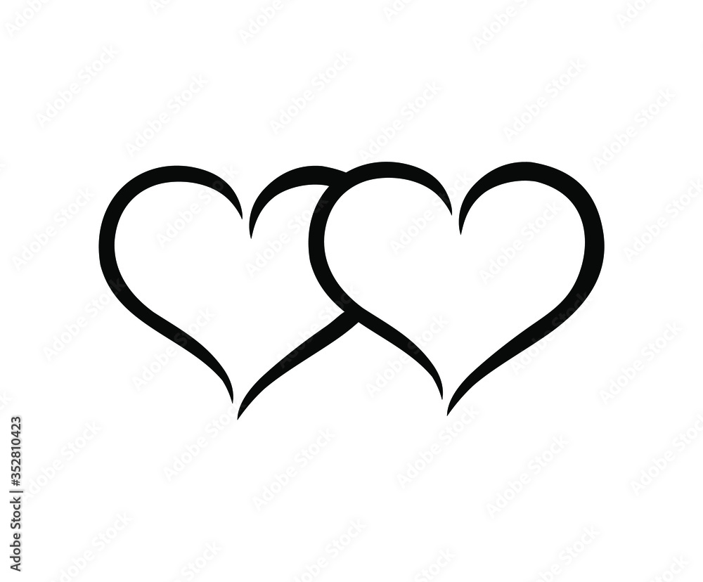 Black Hearts Border