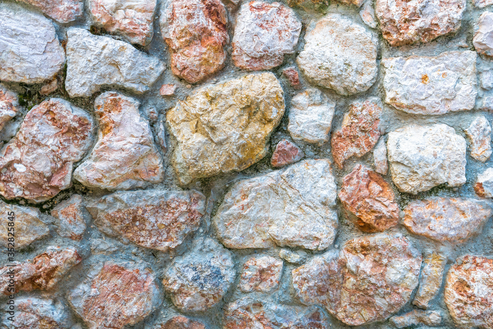 Limestone Rock Wall