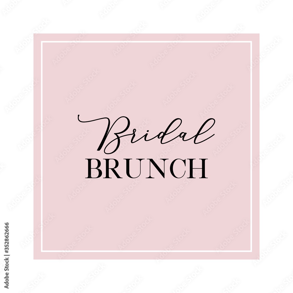 Bridal Brunch Clipart