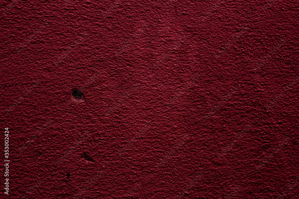 Crimson colored abstract wall background with textures of different ...