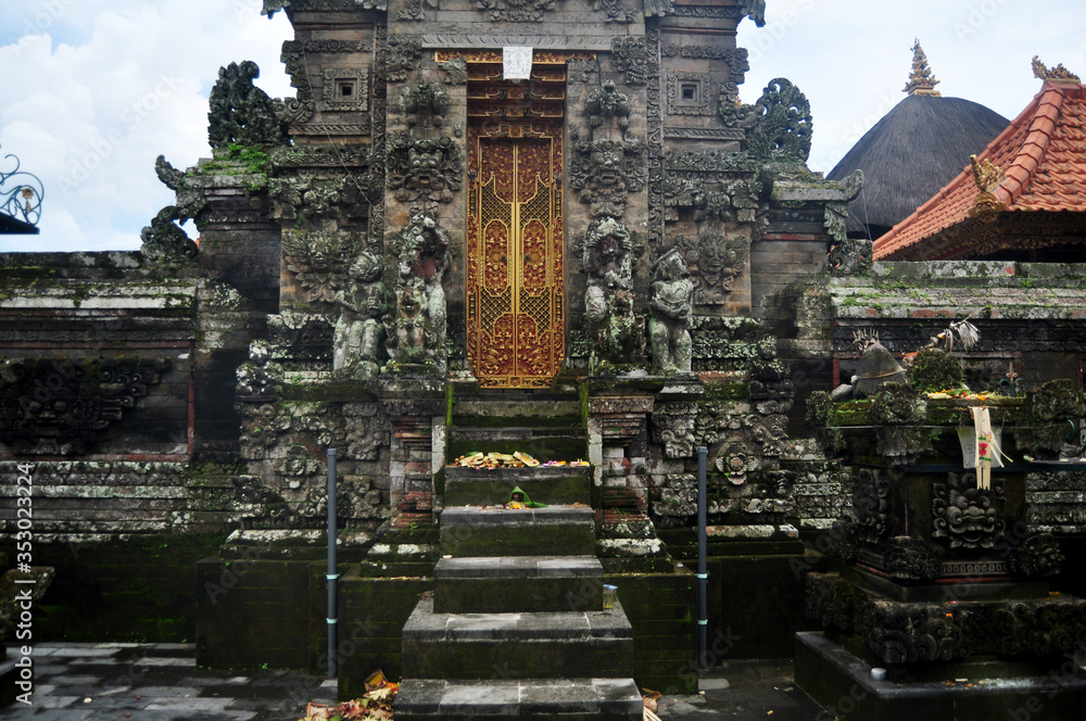 Art sculpture and carved antique deity angel god of hindu statue ...