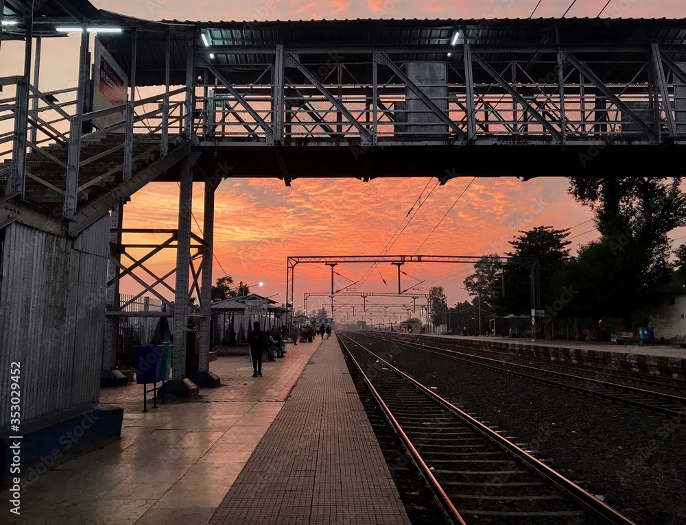 Indian Railway Platform