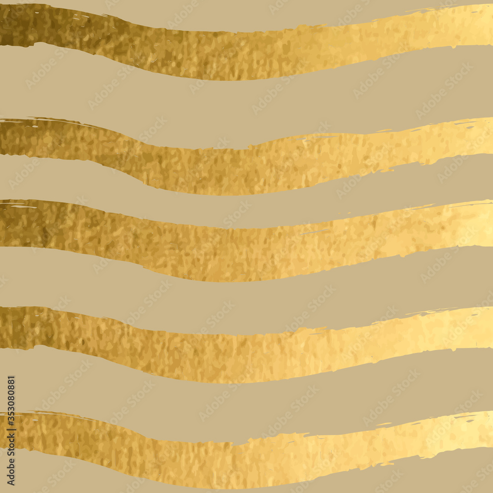 Gold texture. Golden brush strokes pattern. Abstract gold glitter ...