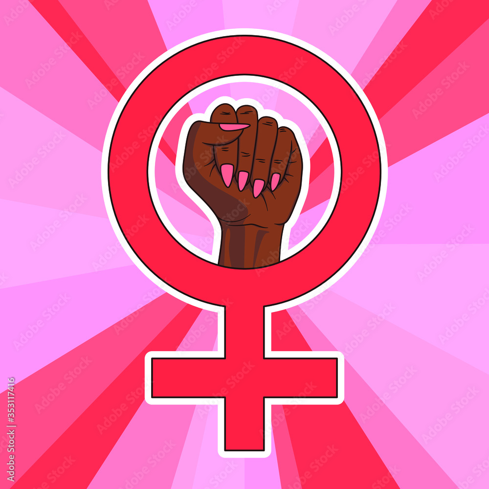 Woman Power Symbol