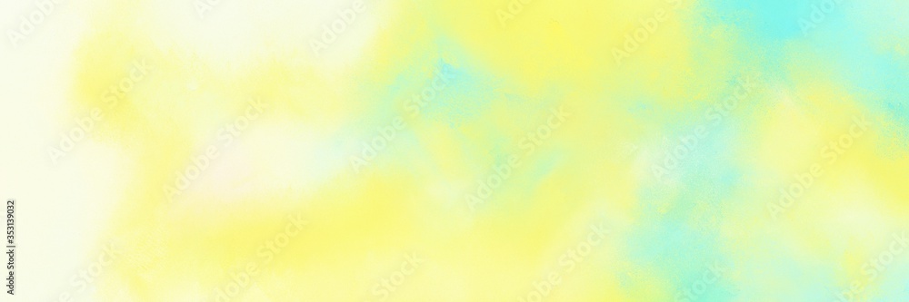 abstract antique horizontal header background with pale golden rod ...