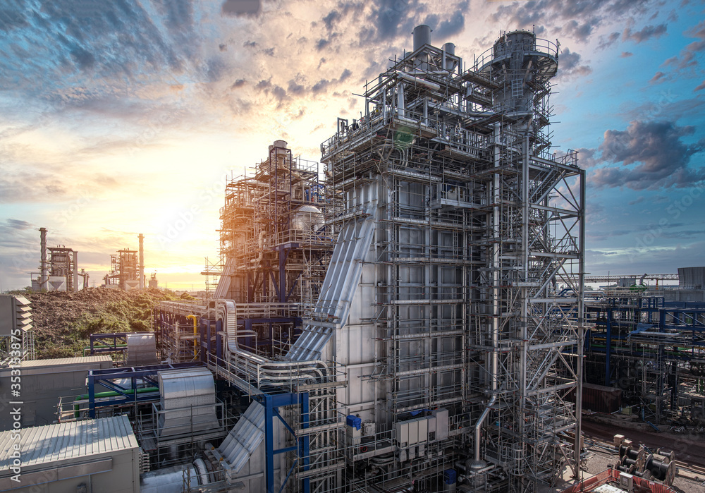 Power plant and steam turbine generator natural gas combined cycle with ...