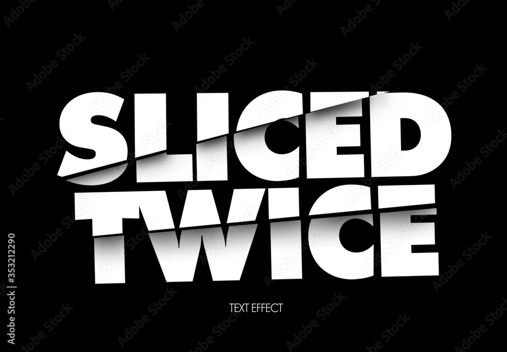 Sliced Text Effect Mockup Stock Template Adobe Stock sliced-text-effect-mockup-stock-template-adobe-stock