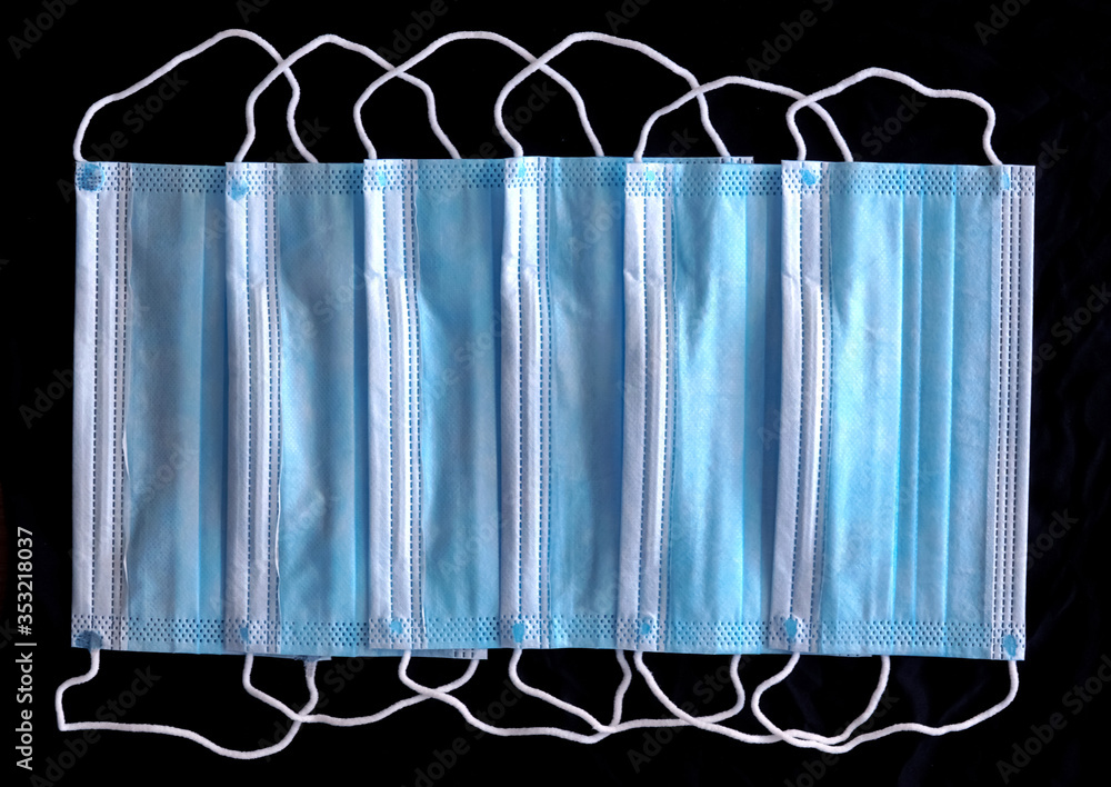Foto de Surgical mask (personal protective equipment PPE) to prevent ...