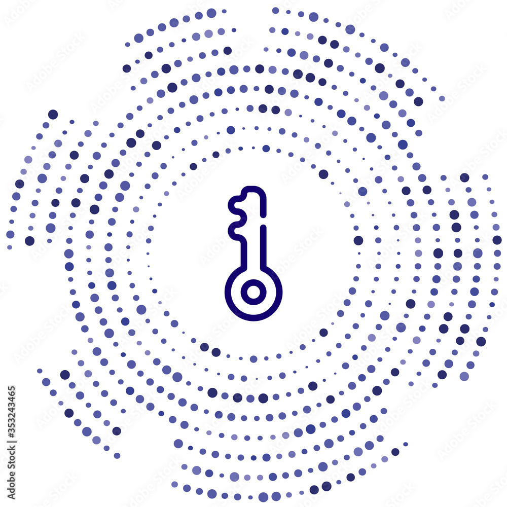 key vector icon. key editable stroke. key linear symbol for use on web ...