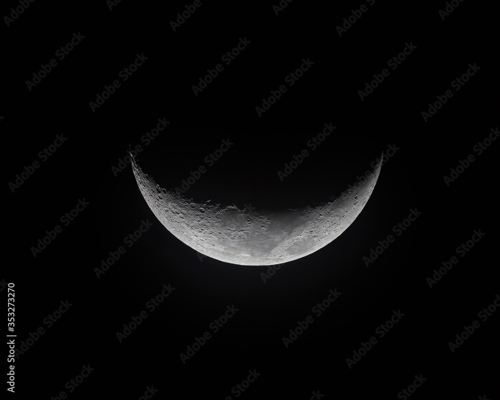 Half moon during the night refers to the two lunar phases commonly ...