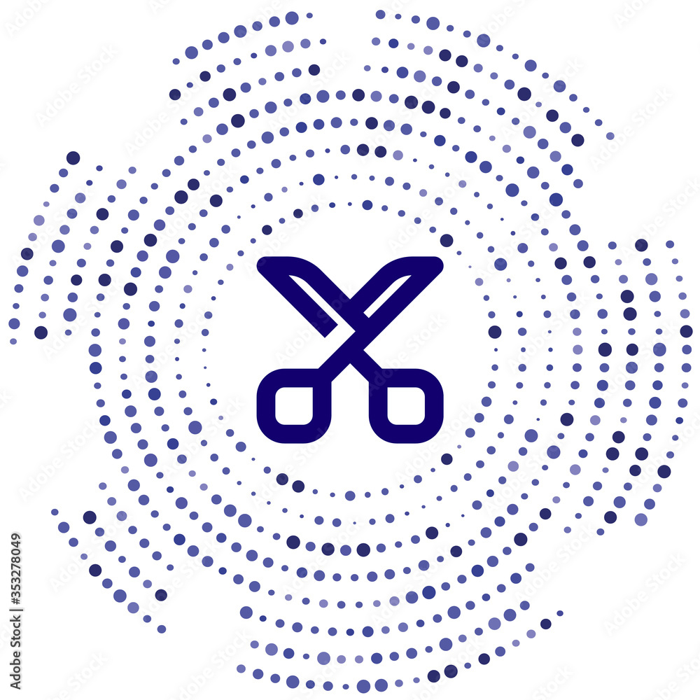 cut vector icon. cut editable stroke. cut linear symbol for use on web ...