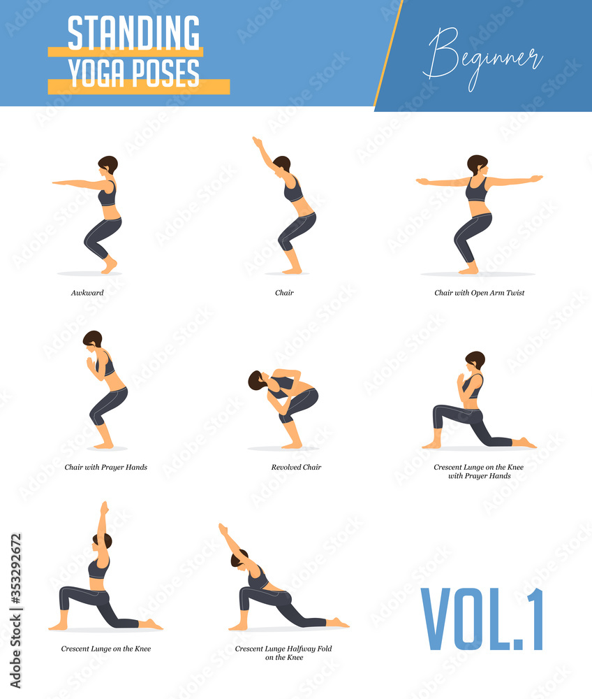 Standing Beginner Yoga Poses - Infoupdate.org