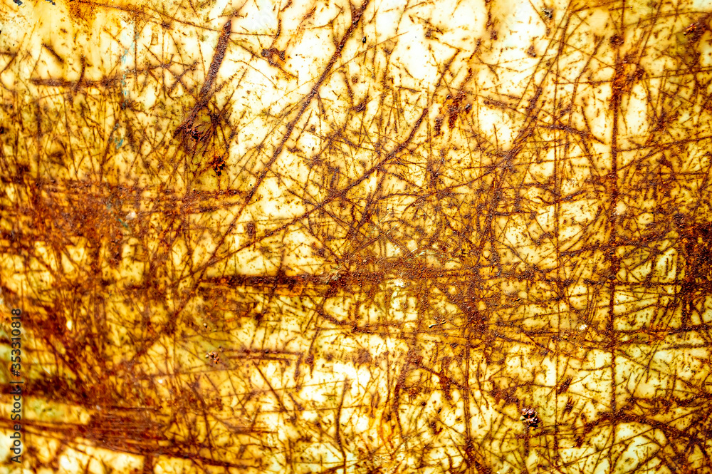 rusty on white liter fuel tank background Stock Photo | Adobe Stock