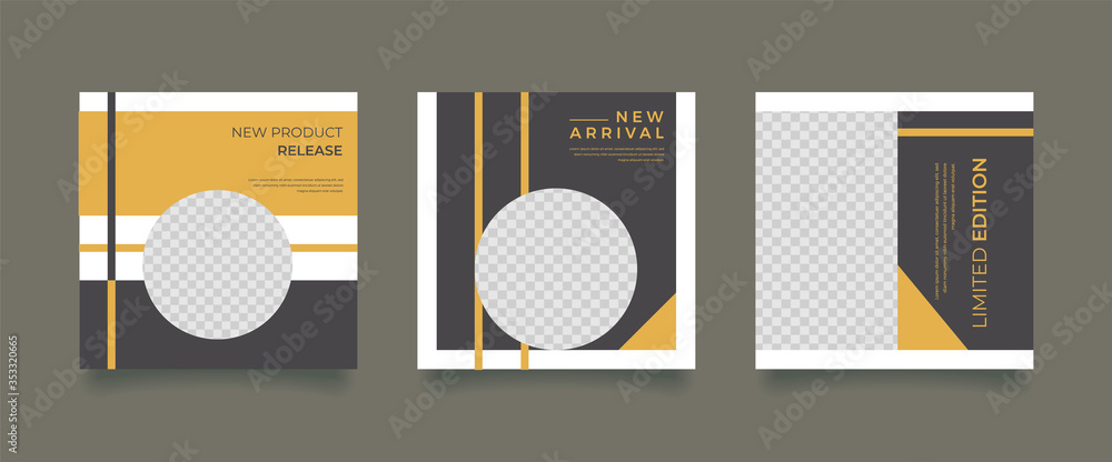 Unique Editable modern Social Media banner Template.Promotional web ...